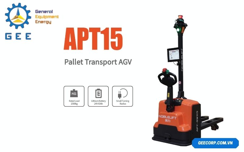 Xe Nâng Tay Điện AGV Noblelift APT15 (1.5 Tấn) Giá rẻ Chính Hãng – GEE Việt Nam